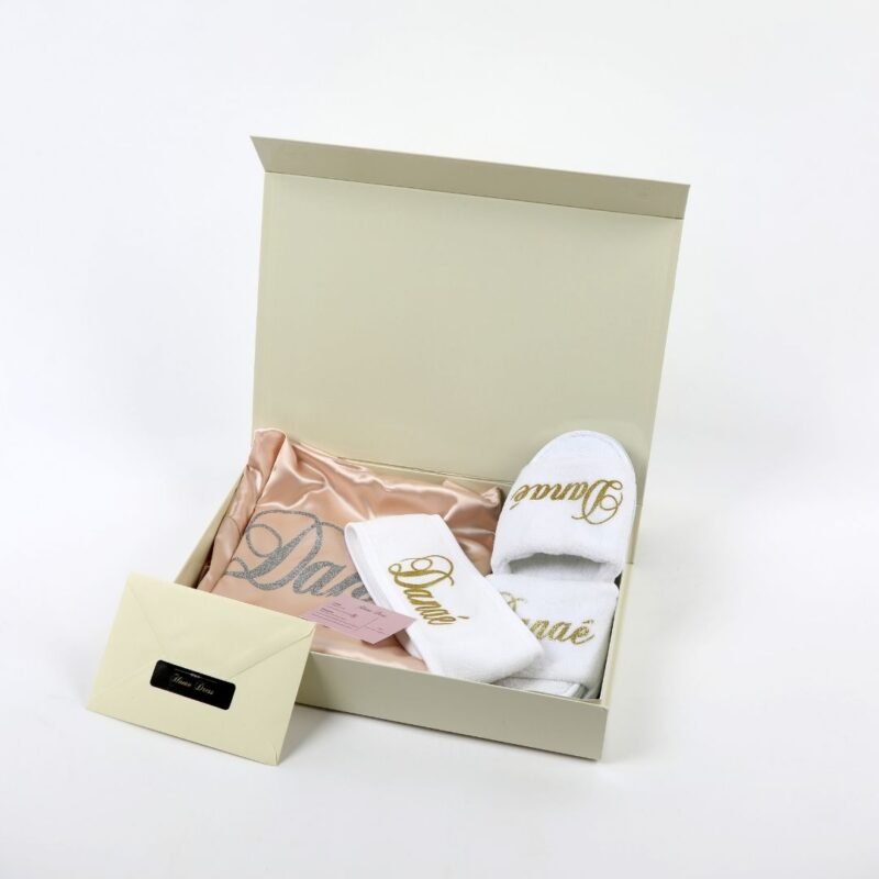 Box cadeau luxe personnalisée - Homedress